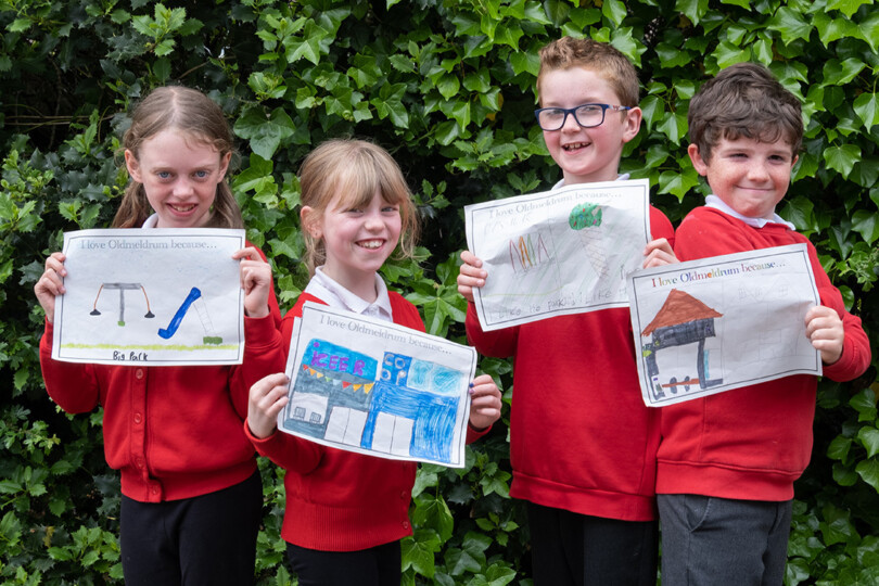 Scotia Homes makes Meldrum School pupils stars for the day - Scotia Homes